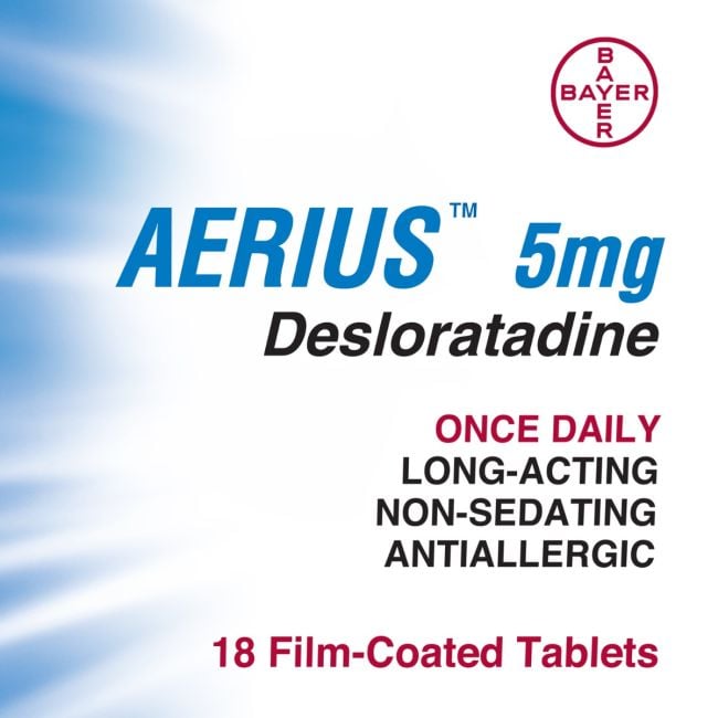 Aerius 5Mg - 18 Tablets