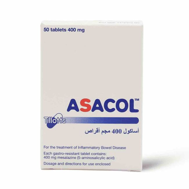 Asacol 400Mg - 50 Tablets
