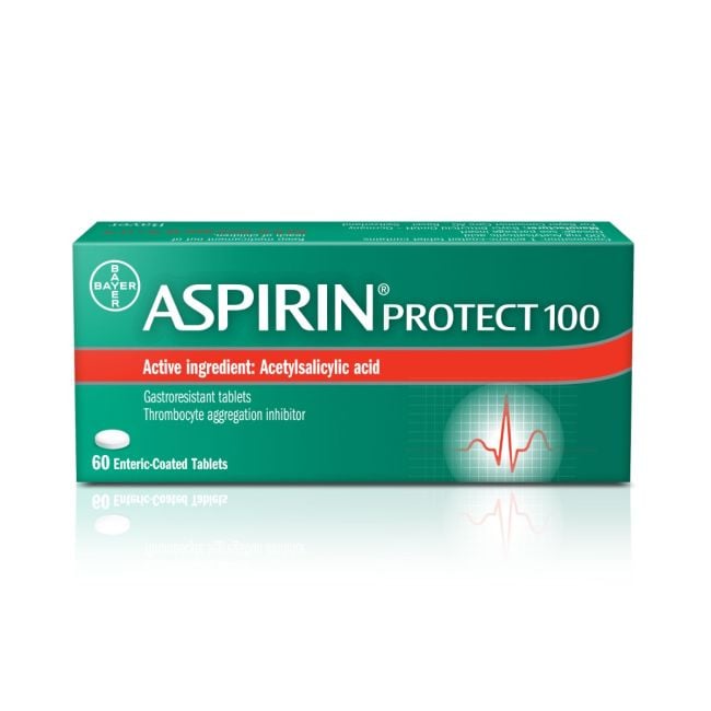 Aspirin Protect 100Mg - 60 Tablets