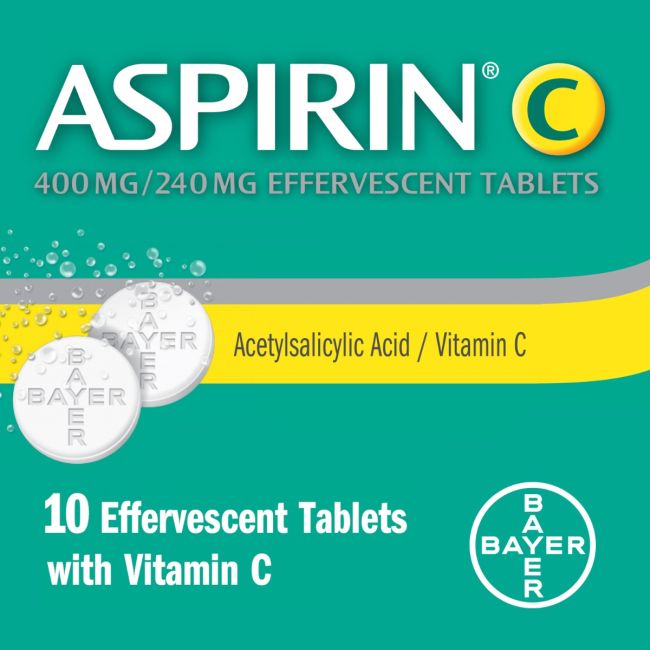 Aspirin-C Effervescent Tablet - 10Pcs