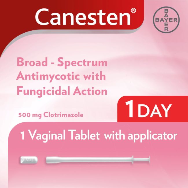 Canesten-1 0.5 Gm - Vaginal - 1 Tablet