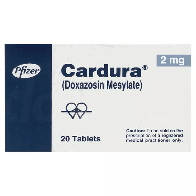 Cardura 2 Mg - 20 Tablet