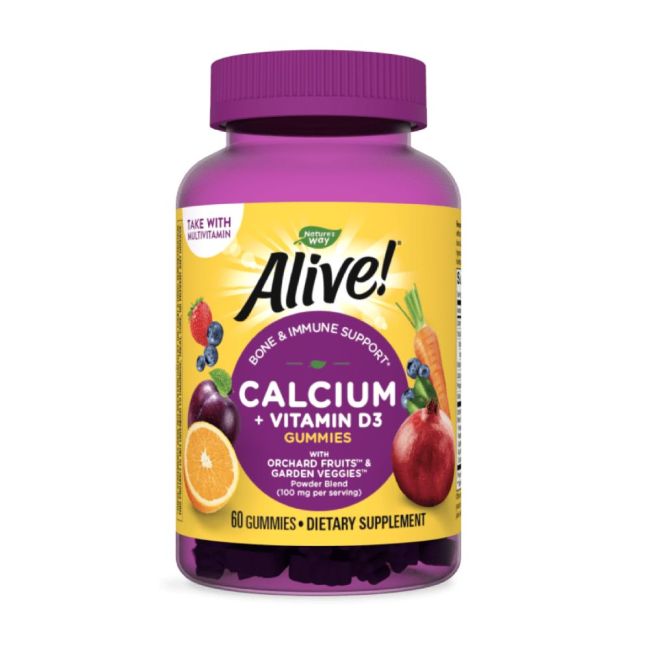 Nature'S Way - Alive Calcium + D3 - 60 Gummies