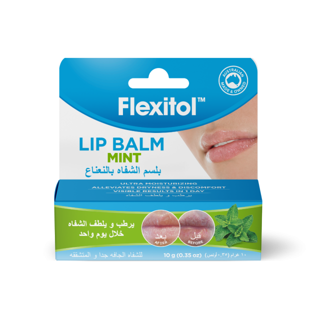 Flexitol - lip balm - 10 gm Mint