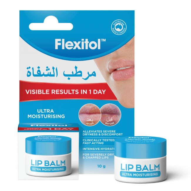 Flexitol - lip balm - 10 gm tube