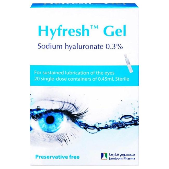 Hyfresh Eye Drops - 0.45ml - 20 Pcs