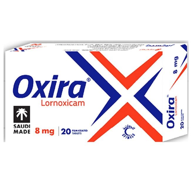 Oxira 8 Mg - 20 Tablet