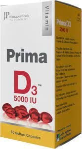 Prima D3 5000 IU - 30 Capsule