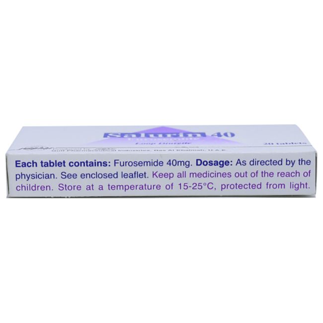 Salurin 40Mg - 20 Tablets