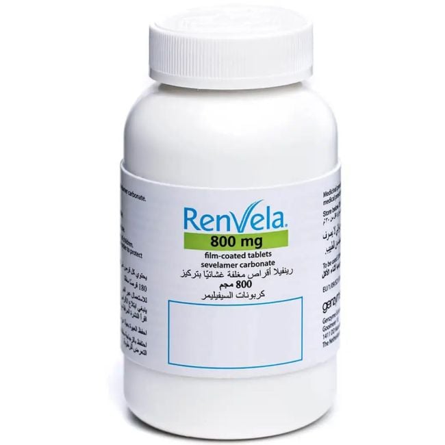 Renvela - 800 Mg - 180 Tab