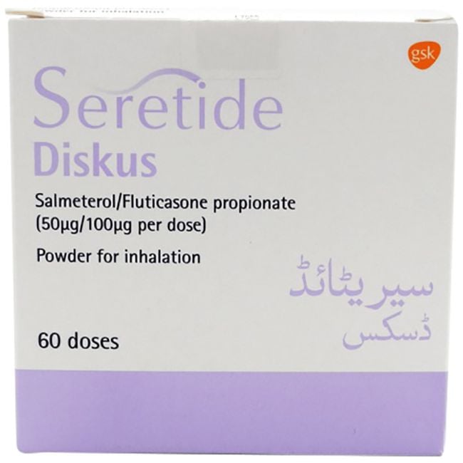 Seretide Diskus 100/50 Mcg