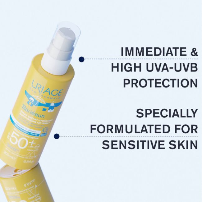 Uriage- Bariesun Sun Moisturizing Kids Spray Spf50+-200Ml