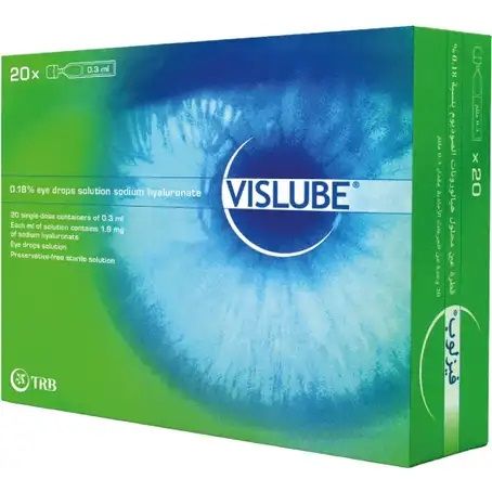 Vislube - Ear/Eye Drops - 20 Pcs